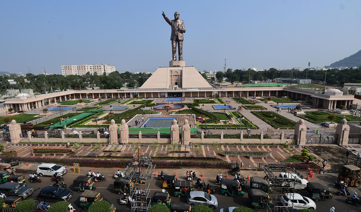 World’s tallest statue of Ambedkar in Vijayawada to be thrown open to public from January 20 ...